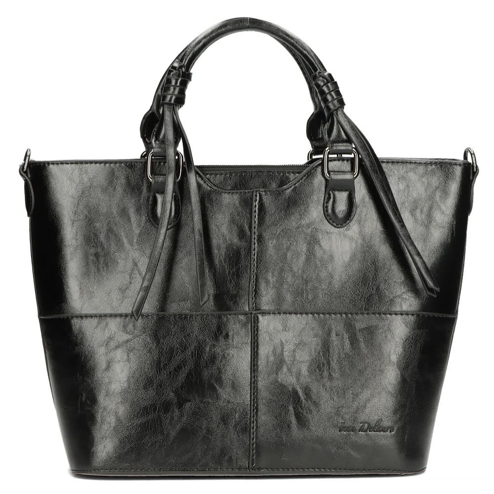 Ines Delaure handbag 1683116 black - Filippo.pl